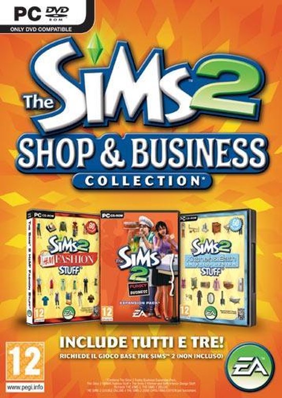 Electronic Arts The Sims 2: Shop & Business Collection, PC, PC, T ...