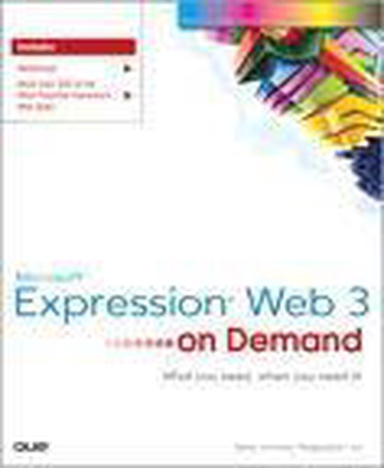 Microsoft Expression Web 3 On Demand (ebook), Steve Johnson ...