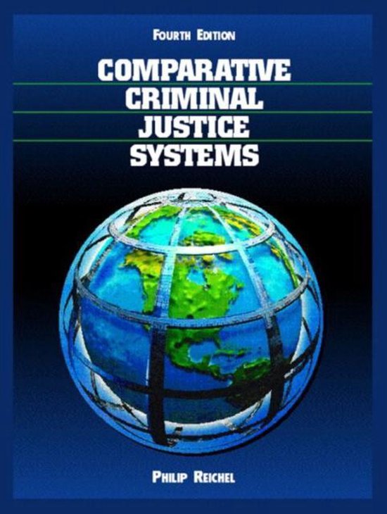 Comparative Criminal Justice Systems, Philip Reichel | 9780131131590 ...