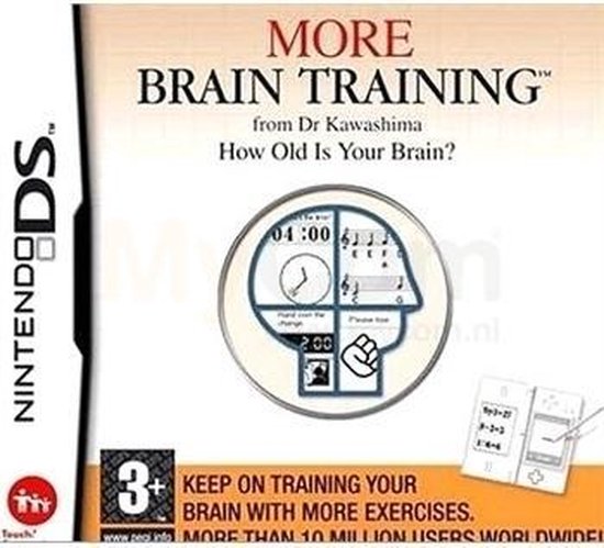 Nintendo More Brain Training, NDS video-game Nintendo DS | Games | bol