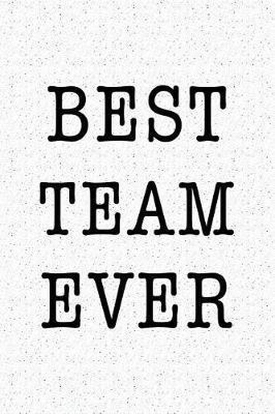 Best Team Ever | bol.com