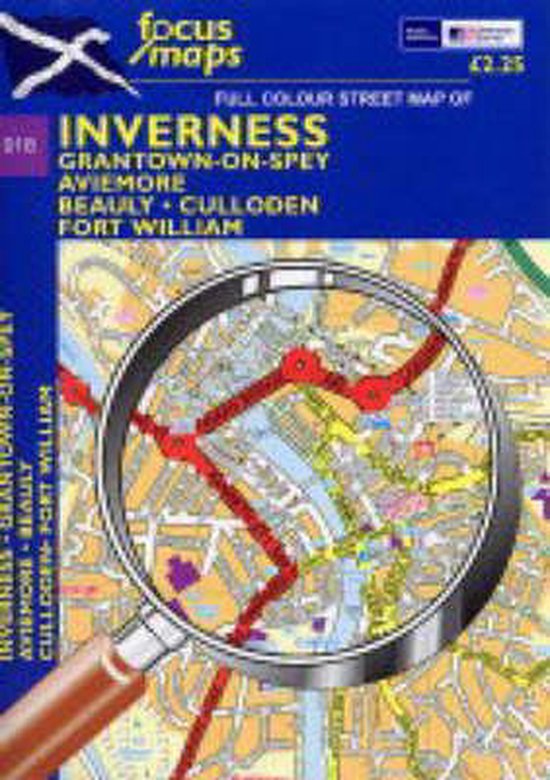 Full Colour Street Map of Inverness | 9781904540861 | Boeken | bol