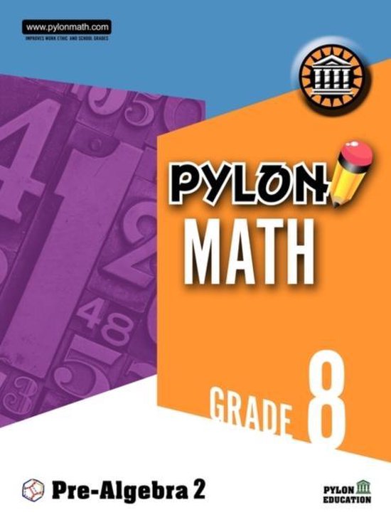 Pylon Math Grade 8, Pylon Education | 9781450230896 | Boeken | bol.com