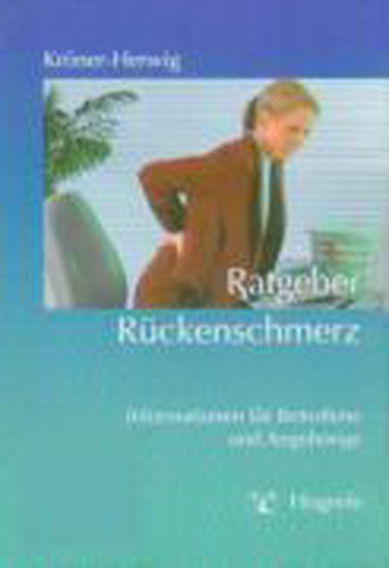 Ratgeber Rückenschmerz, Birgit Kröner-Herwig | 9783801717964 | Boeken | bol