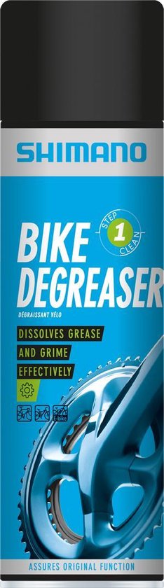 Shimano Bike Degreaser - Ontvetter - Spuitbus 400ml | bol