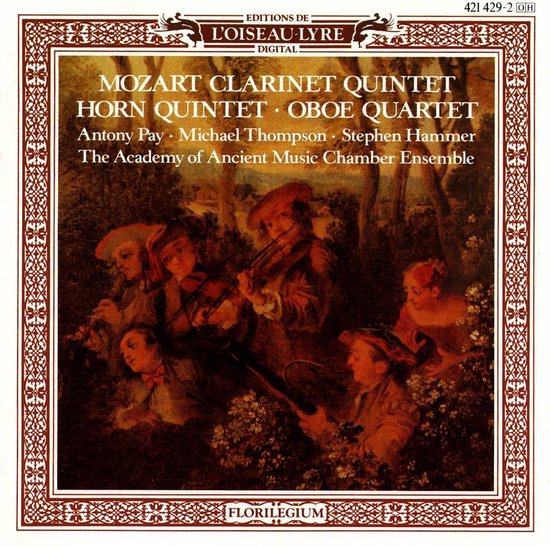Mozart: Clarinet Quintet; Horn Quintet; Oboe Quartet, Brandis Quartet | Muziek | bol
