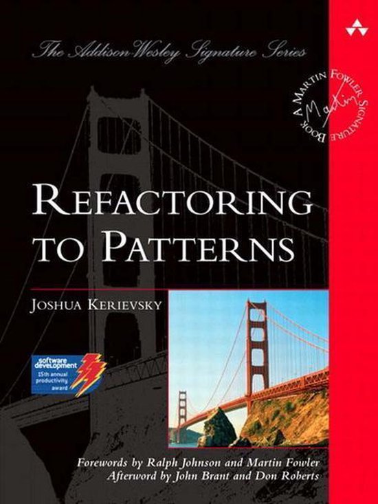 Addison-Wesley Signature Series (Fowler) - Refactoring to Patterns (ebook), Joshua... | bol.com