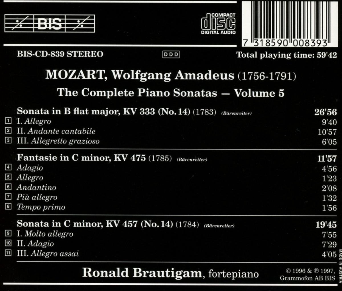 Ronald Brautigam - Complete Piano Sonatas Vol 5 (CD), Ronald Brautigam | Muziek | bol.com