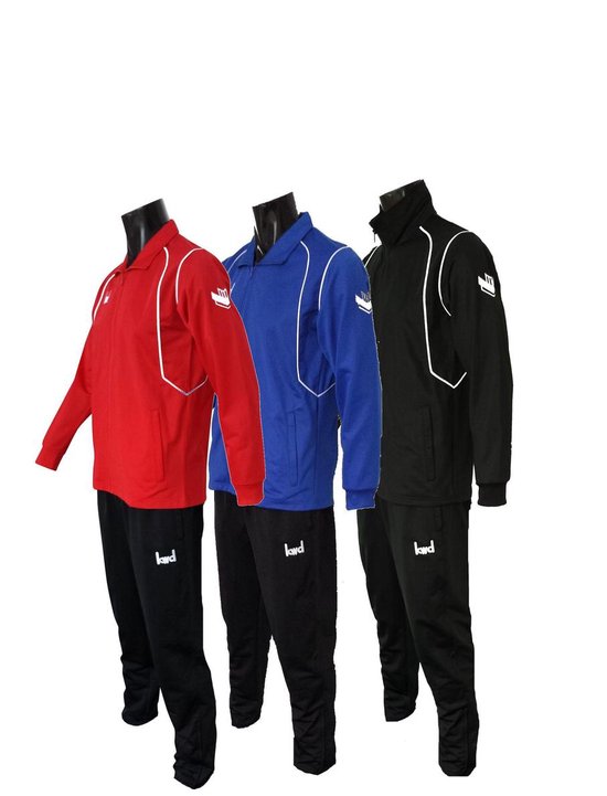 KWD Trainingspak Victoria - Rood/wit/zwart - Maat M | bol