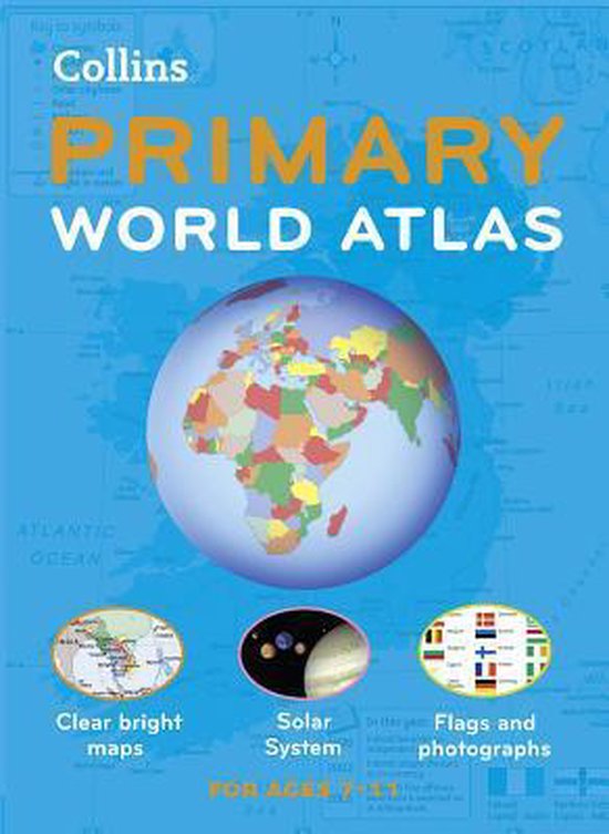Collins Primary World Atlas, Collins Maps | 9780007484409 | Boeken ...