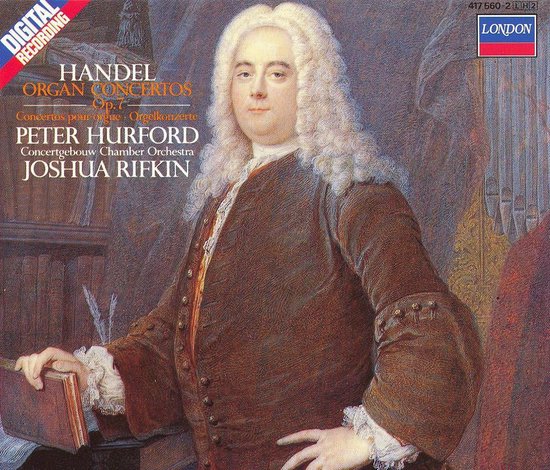 Handel: Organ Concertos Op. 7, Peter Hurford | CD (album) | Muziek | bol