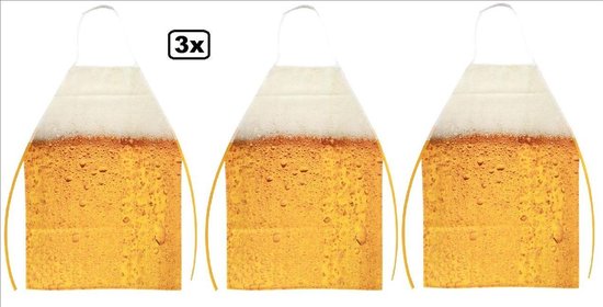 3x Schort Met Bier Patroon - Tirol Oktoberfest Kostuum Apres ski ...