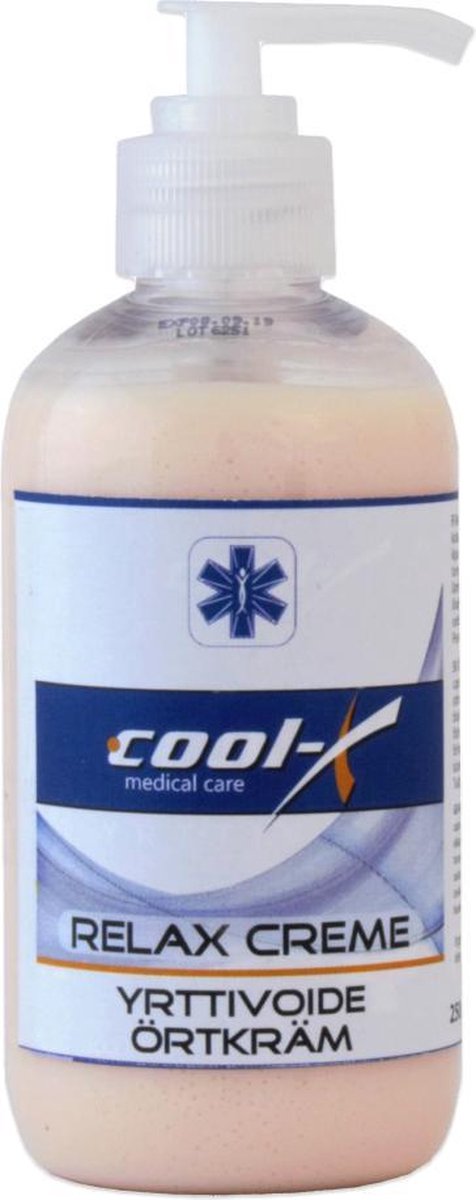 Cool-X Relax Crème - 250 ml | bol.com