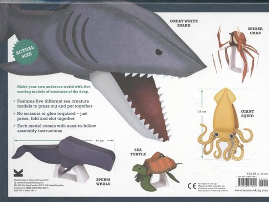 Make and Move Mega: Creatures of the Deep, Sato Hisao | 9781786271891 ...