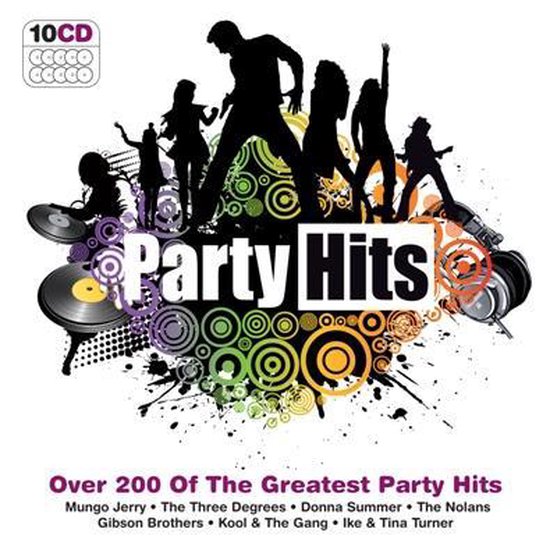 Party Hits - 10 Dubbel CD, various artists | CD (album) | Muziek | bol