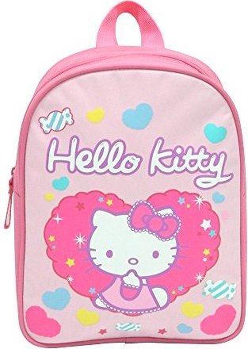 Sanrio HELLO KITTY Rugzak Rugtas Lief School Tas 2-5 jaar Roze | bol.com