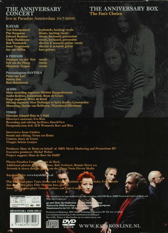 Kayak - The Anniversary Box 1973 - 2008 (Ntsc), Kayak | CD (album ...
