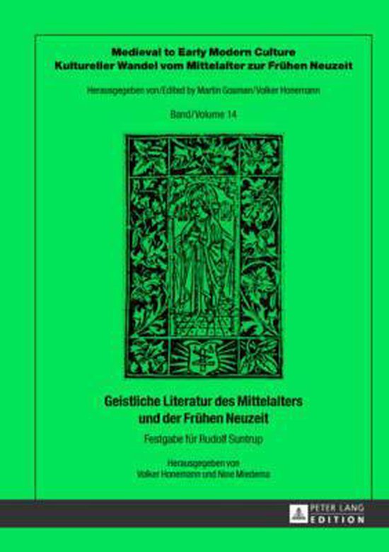 Medieval To Early Modern Culture / Kultureller Wandel Vom Mi- Geistliche Literatur Des... | bol