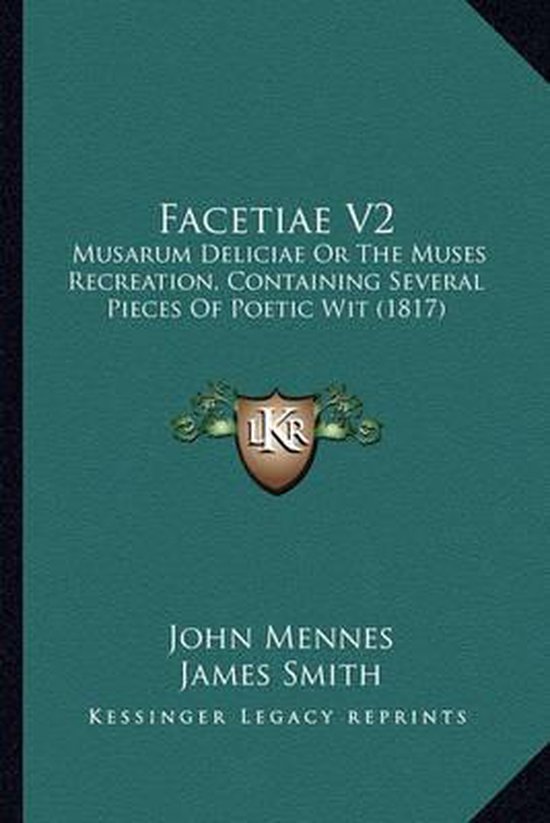 Facetiae V2, John Mennes | 9781164642206 | Boeken | bol.com
