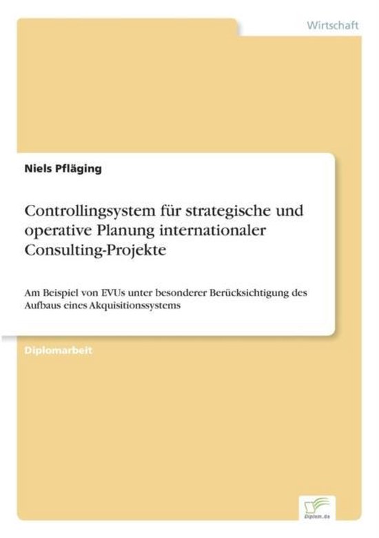 Controllingsystem fur strategische und operative Planung ...