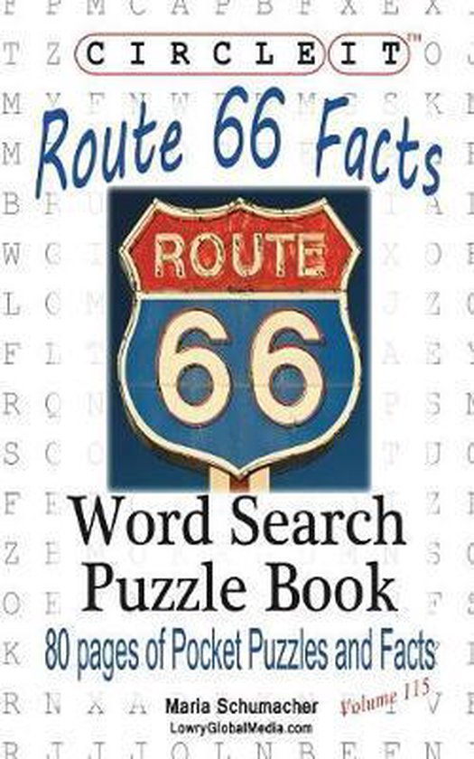 Circle It, U.S. Route 66 Facts, Word Search, Puzzle Book, Lowry Global ...
