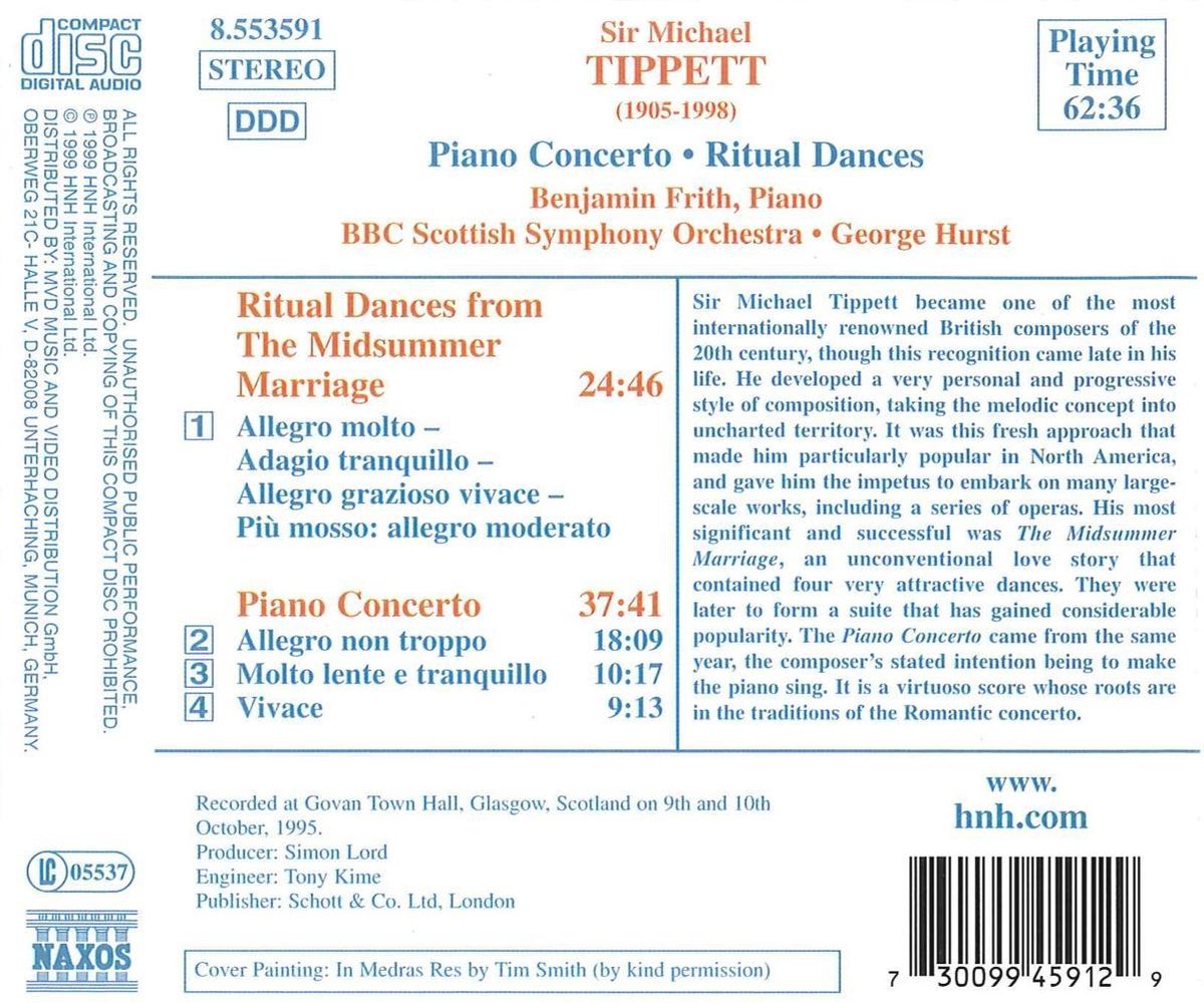 Benjamin Frith - Piano Concerto/Ritual Dances (CD), Benjamin Frith ...