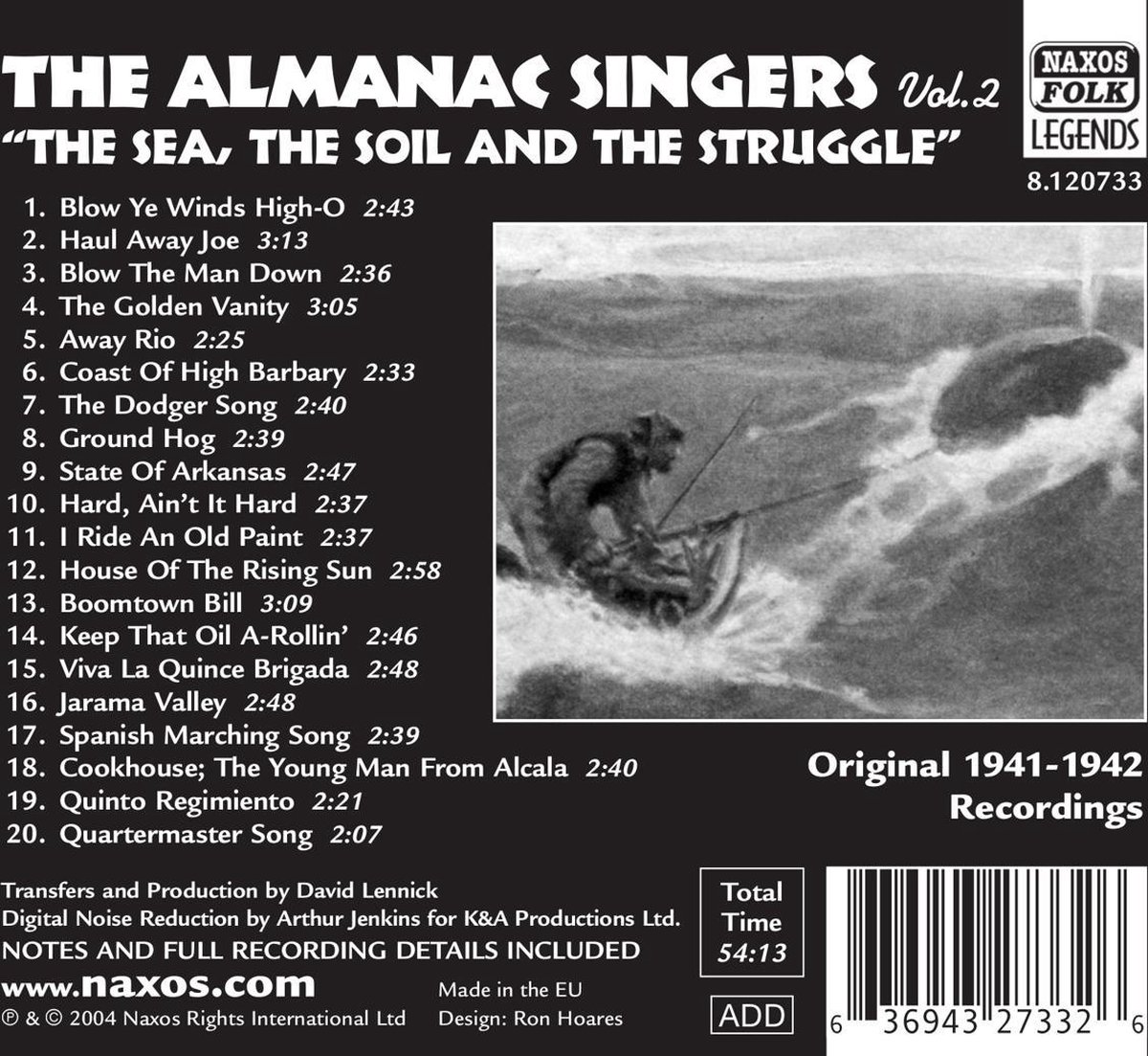 Almanac Singers - Volume 2 (CD), Almanac Singers | Muziek | bol
