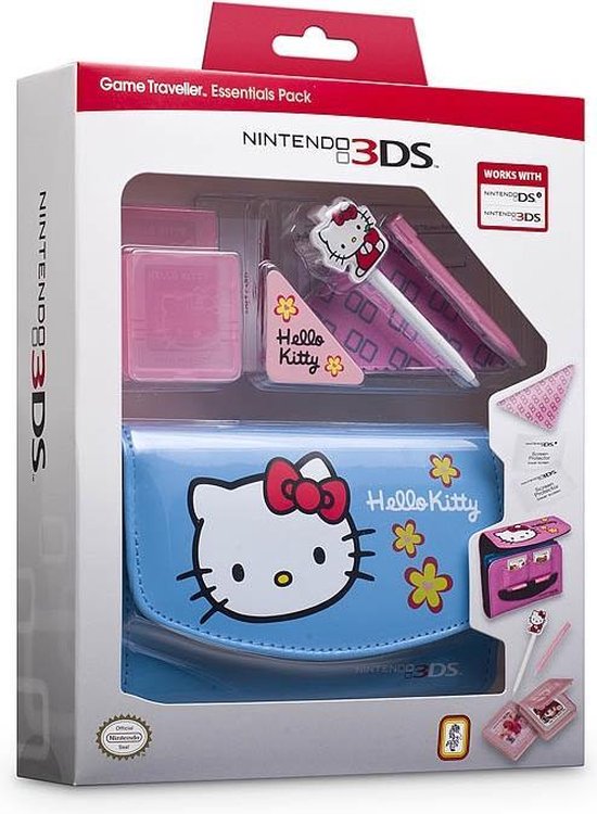 Bigben Hello Kitty Accessoirepakket Blauw 3DS + Dsi | bol