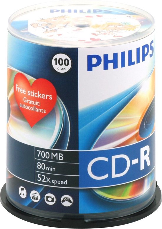 Philips CD-R CR7D5NA00/00 | bol.com