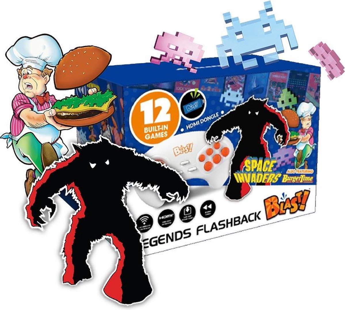 Legends Flashback Space Invaders Blast! - EU | bol