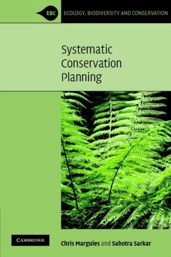Systematic Conservation Planning | 9780521703444 | Sahotra Sarkar ...