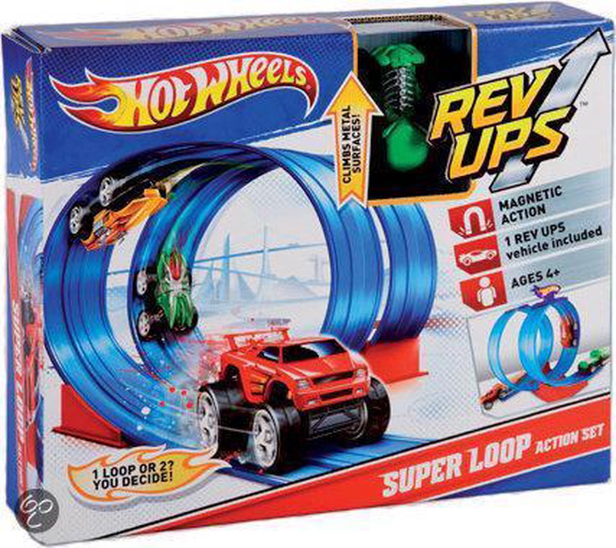 Hot Wheels Rev Ups Loop Set | bol.com