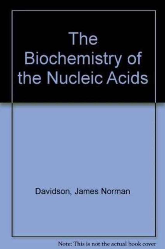Biochemistry of the Nucleic Acids, R. L. P. Adams | 9780412272806 ...