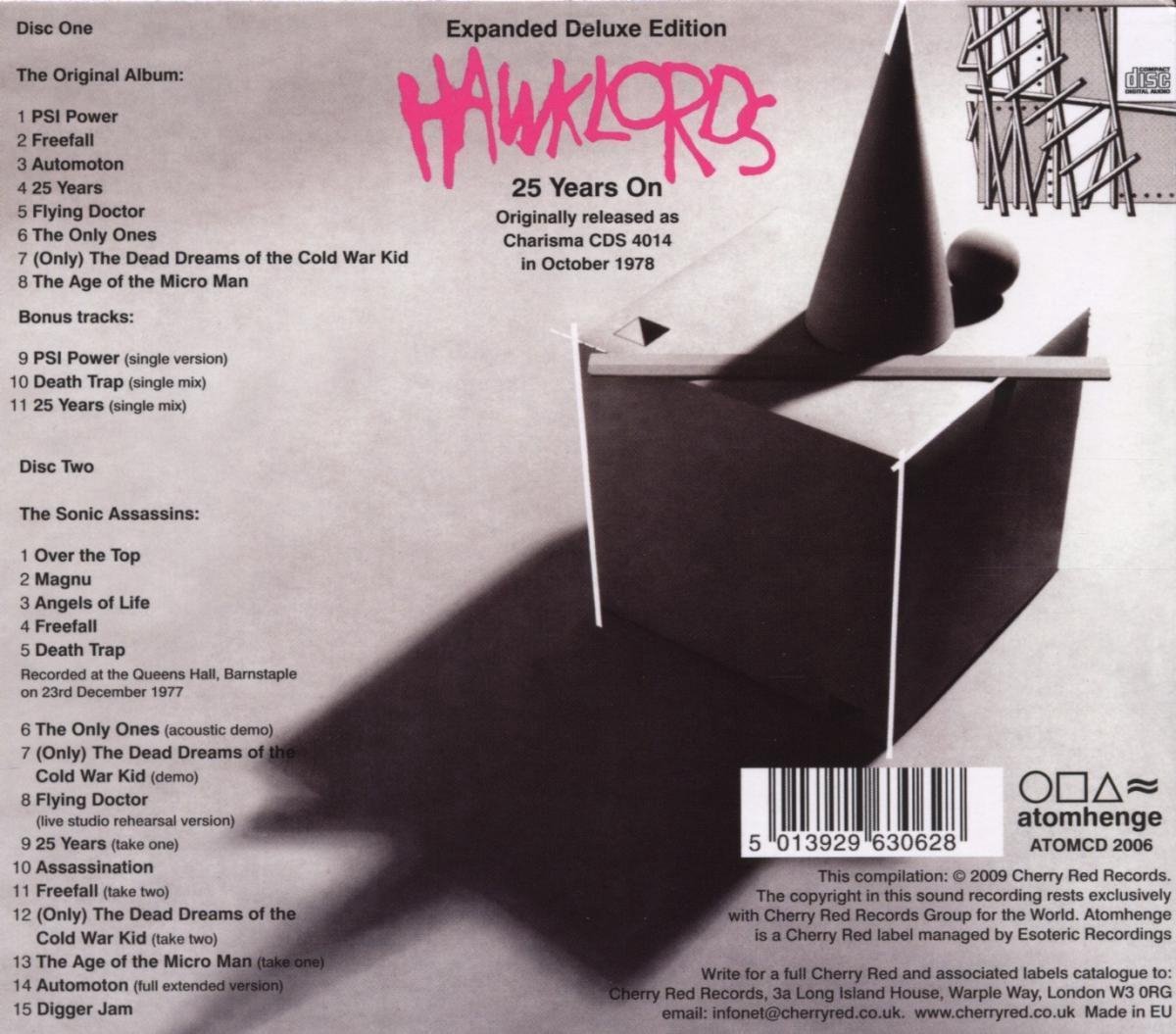 25 Years On, Hawklords | CD (album) | Muziek | bol.com