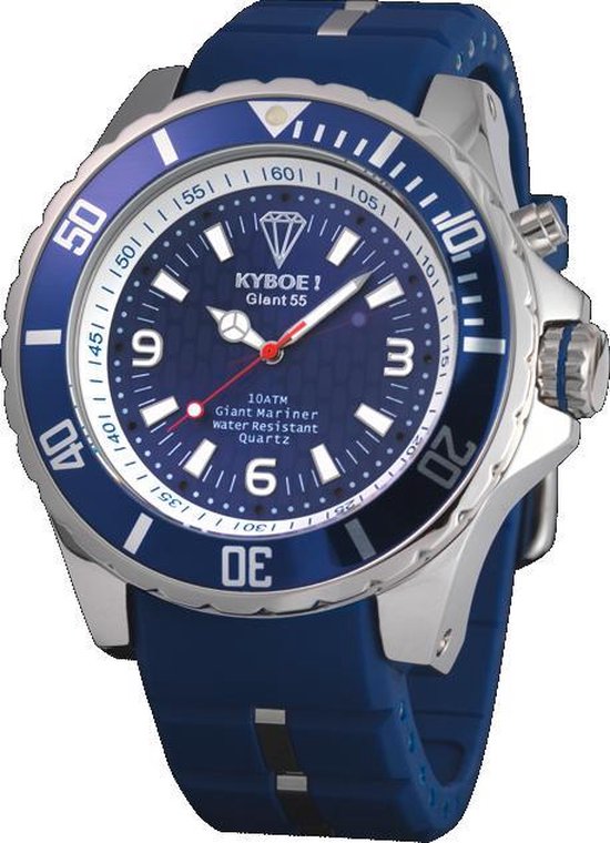 KYBOE! Silver Series horloge KY-008 (48mm) | bol.com