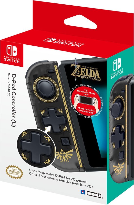 Nintendo Switch D-PAD Controller - Hori - Links - Zelda | bol
