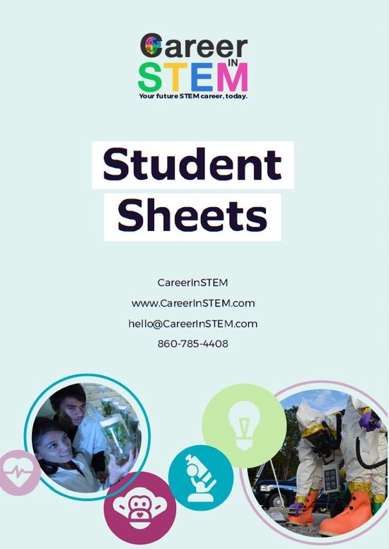 STEM Career Information Sheets (ebook), Ashley Pereira | 1230002146959 ...