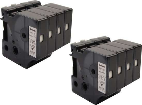 KATRIZ® huismerk label tape voor Dymo 40913 | LabelManager PNP ...