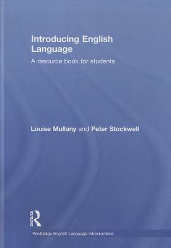 Introducing English Language, Peter Stockwell | 9780415448864 | Boeken ...