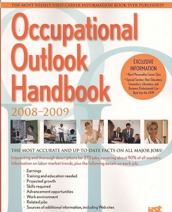 Occupational Outlook Handbook, U. S. Department Of Labor ...