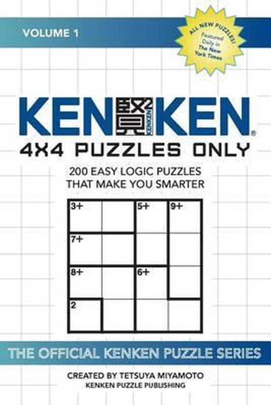 Kenken - 4x4 Puzzles Only | 9781530437979 | David Roberts | Boeken | bol