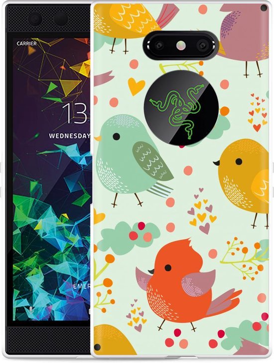 Razer Phone 2 Hoesje Cute Birds Designed by Cazy | bol.com