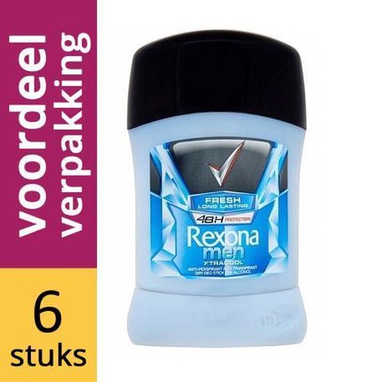 Rexona Men Deodorant Stick Xtra Cool 6x 40ml | bol.com