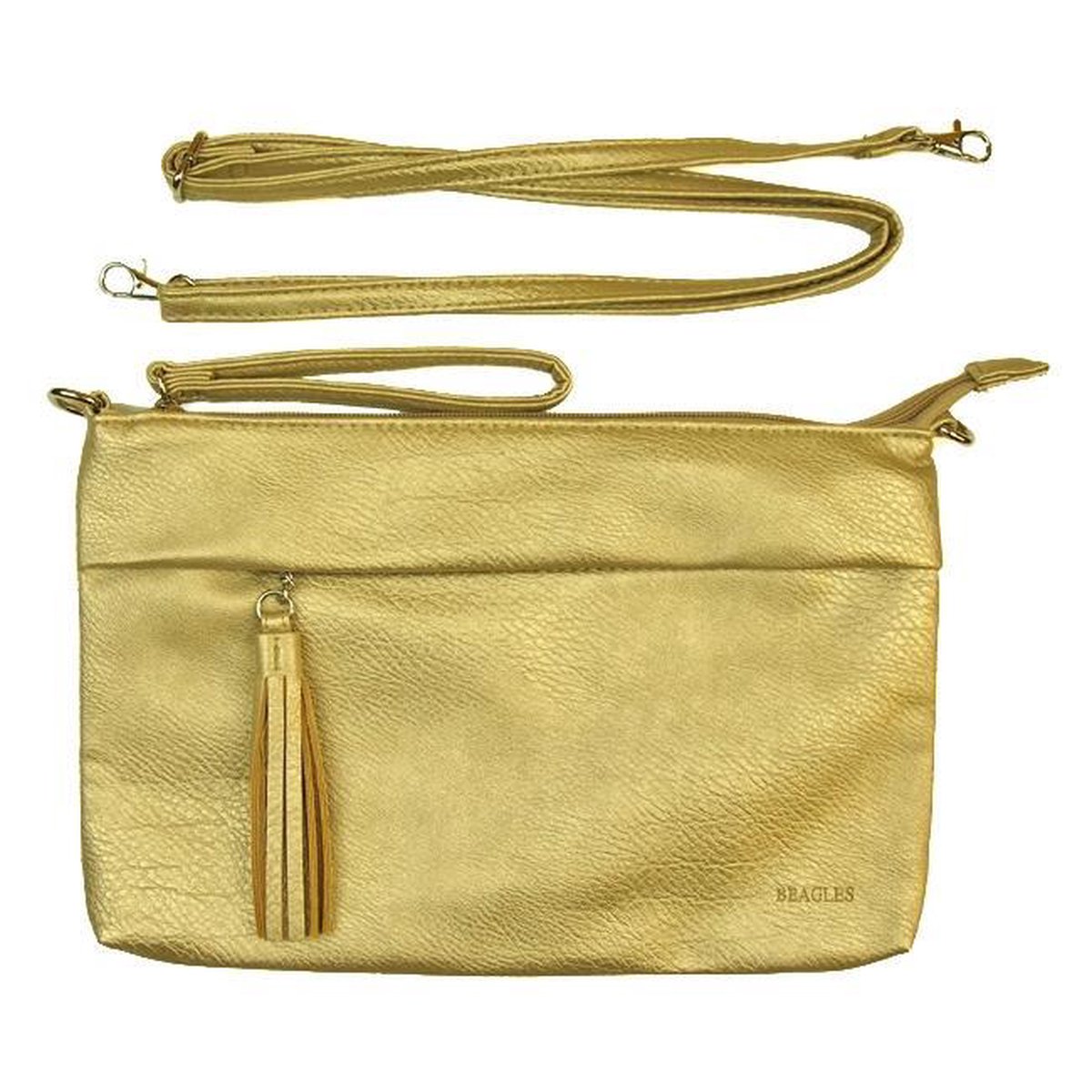 bol.com | Gouden Clutch Tas