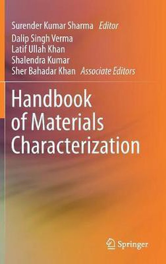 Handbook of Materials Characterization | 9783319929545 | Boeken | bol.com