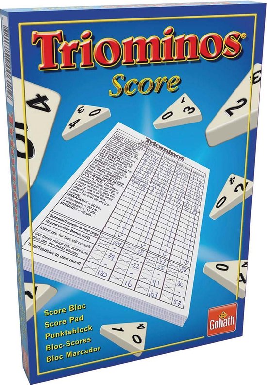Triominos - The Original Scoreblok | bol.com