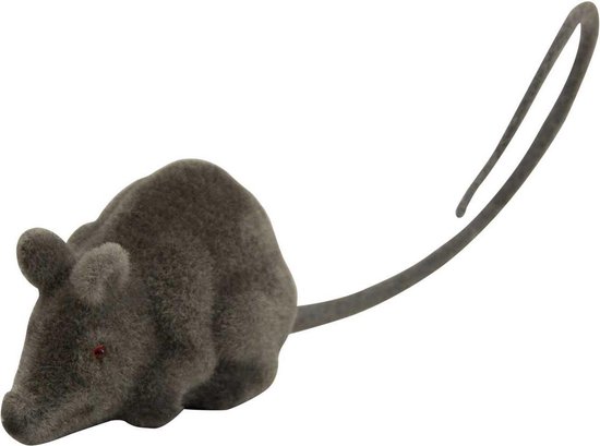 Muis grijs 13cm | bol