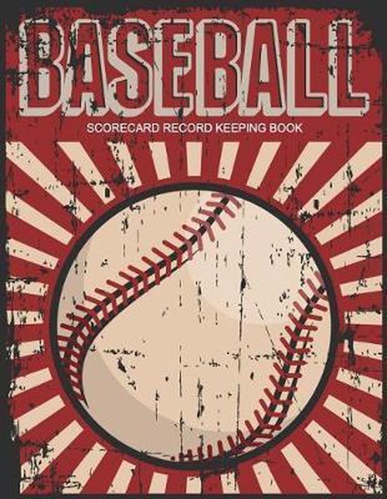 Baseball Scorecard Record Keeping Book, Jk Roberts | 9781075817748 ...