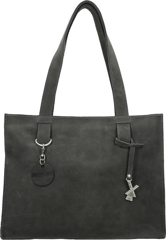 X works Gwen shopper M night grey | bol.com
