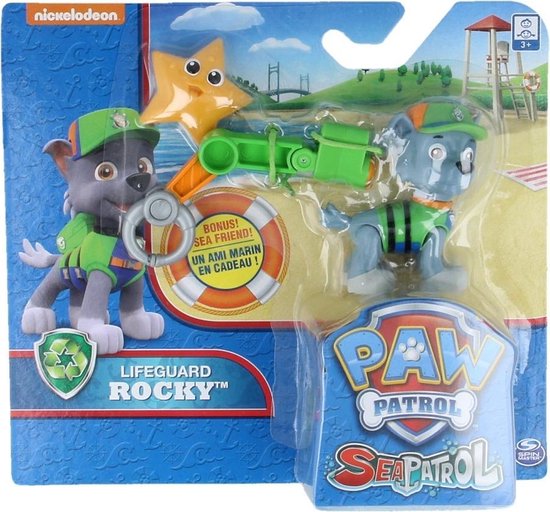 Paw Patrol Sea Patrol Lifeguard Rocky | bol
